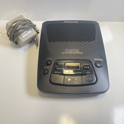 Panasonic KX-TM80D-B Digital Messaging System Answering Machine Tested ...
