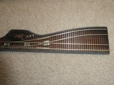Vintage Tru Scale HO Remote Control Switch Track w/Wood Bed & Rails 14. ...