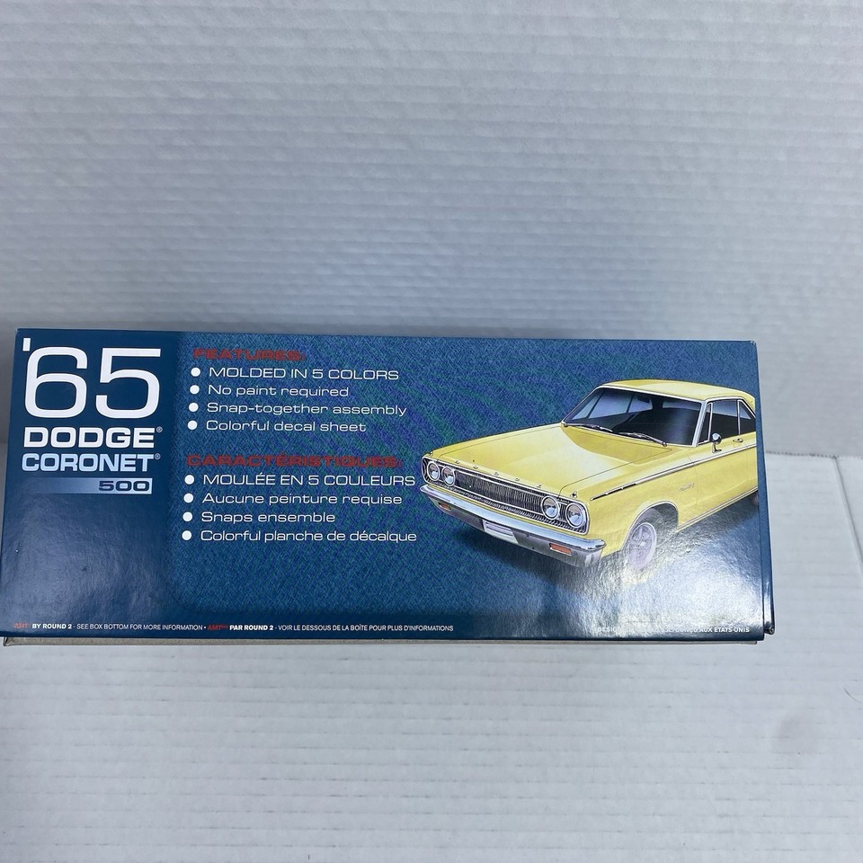 AMT 1/25 1965 Dodge Coronet (Snap) 2T Open box | eBay
