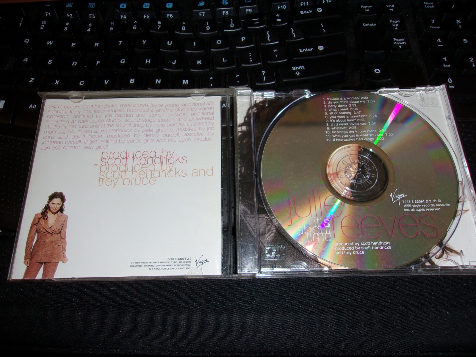 Julie Reeves It's About Time CD Virgin | eBay