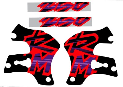Decals for Suzuki RM250 RM 250 GRAPHICS 1996-1998 stickers old school ...