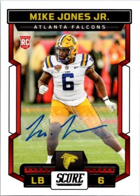 2023 SCORE ROOKIE AUTOGRAPH AUTO (B) #395 MIKE JONES JR. | eBay