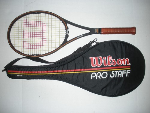 WILSON PRO STAFF 6.0 MIDSIZE 85 TENNIS RACQUET 4 1/4 ST.VINCENT HPQ BUMPERLESS | eBay