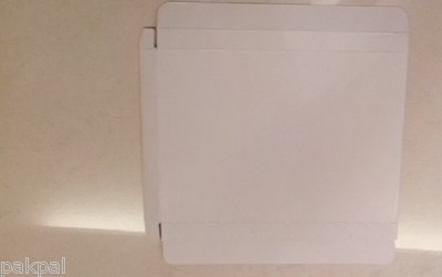 200 NEW WHITE CARDBOARD DVD CASE MAILERS JS90 | eBay