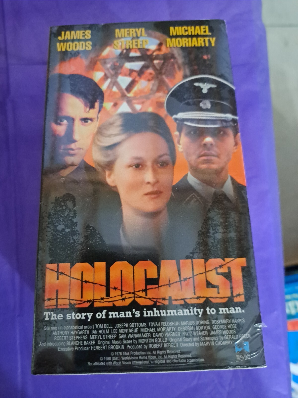 HOLOCAUST The Story of Man’s Inhumanity to Man VHS 1988 3 Tape Set ...