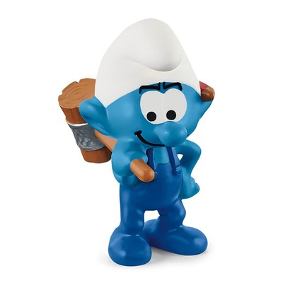 SCHLEICH 20832 Handy Smurf Pre School Smurfs Toy Figurine for children ...