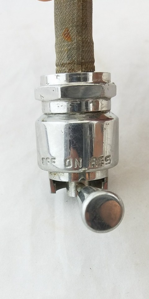 Golan??? Petcock, Straight Facing - Chrome on off reserve vintage for ...