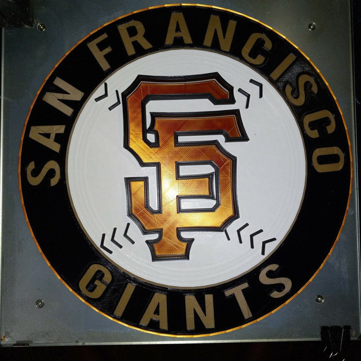 Sf Giants 3d Logo Los Angeles Dodgers Vs San Francisco Giants ⚾ MLB