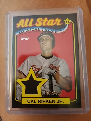 2024 Topps Series 2 1989 Cal Ripken Jr. AS Relic Black /199 #89ASR-CR ...