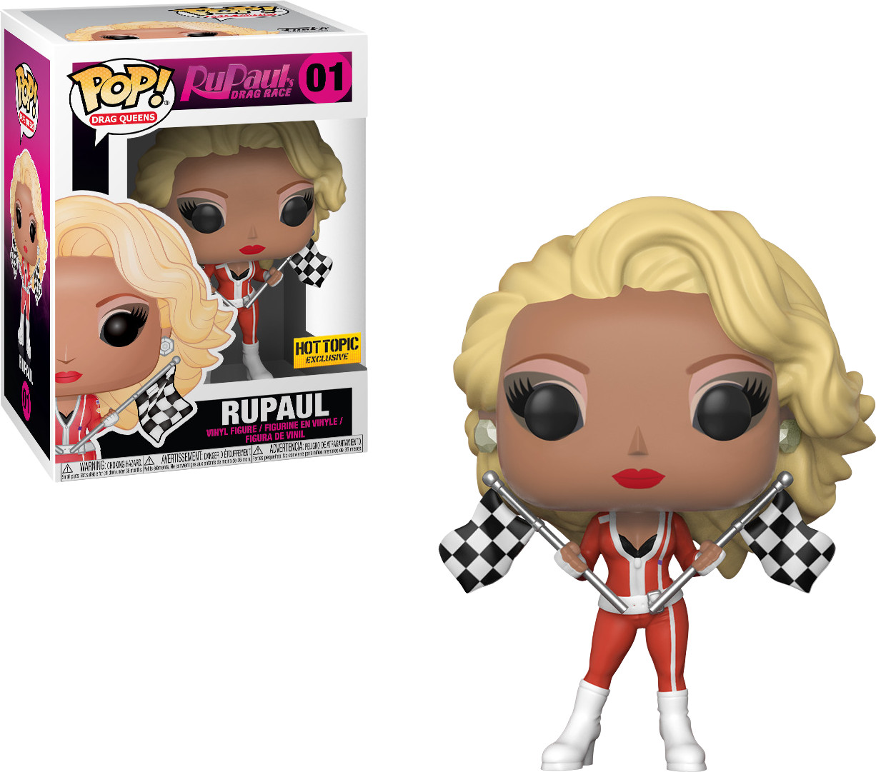 Funko Pop! Vinyl: Drag Queens - RuPaul - Hot Topic (Exclusive) #1 for ...
