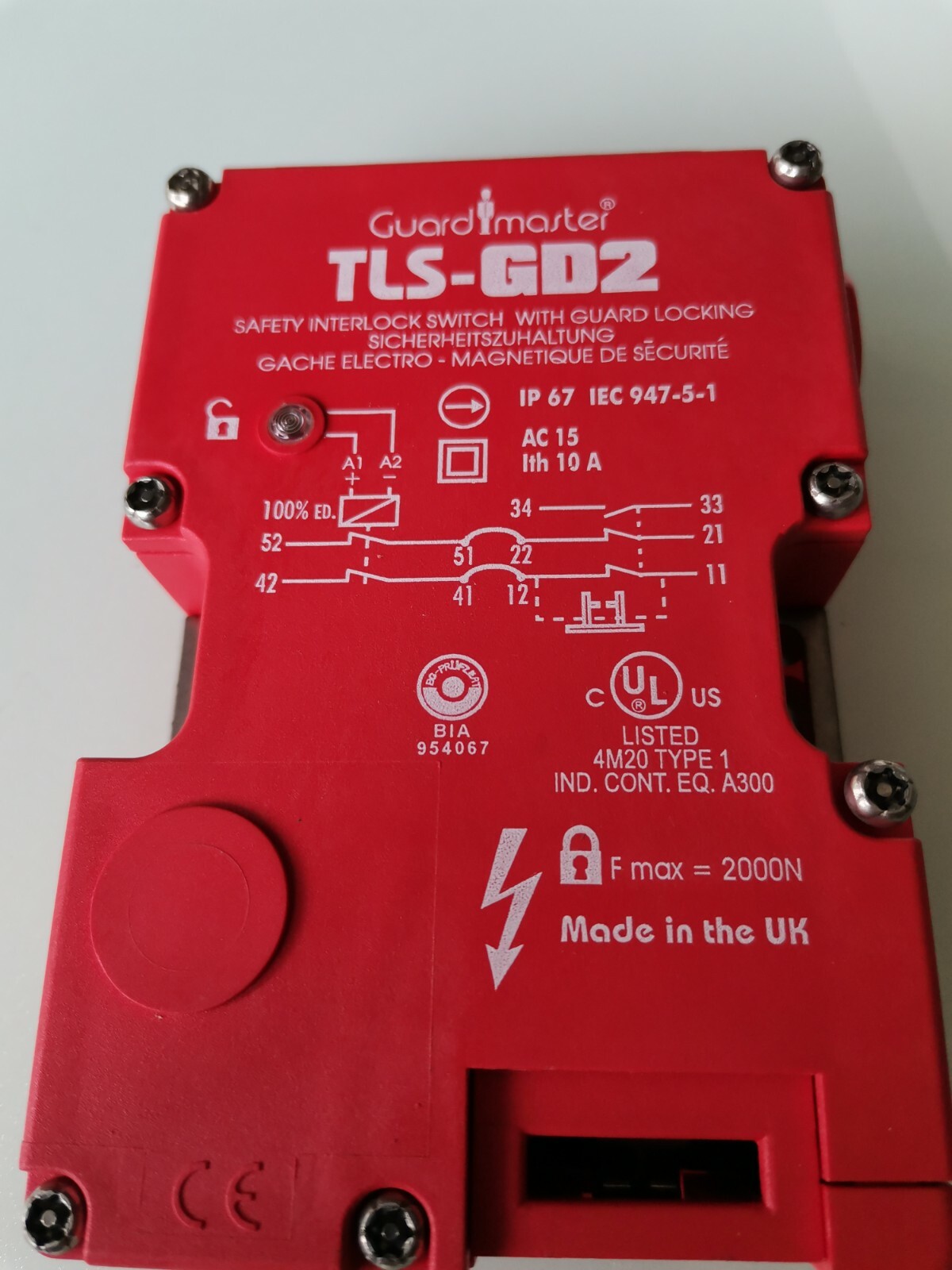 Guard Master Tls-gd2 Safety Interlock Switch for sale online | eBay