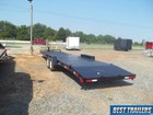 2024 superior 34 ft 2 car hauler trailer equipment steel deck 7x34 14k ...