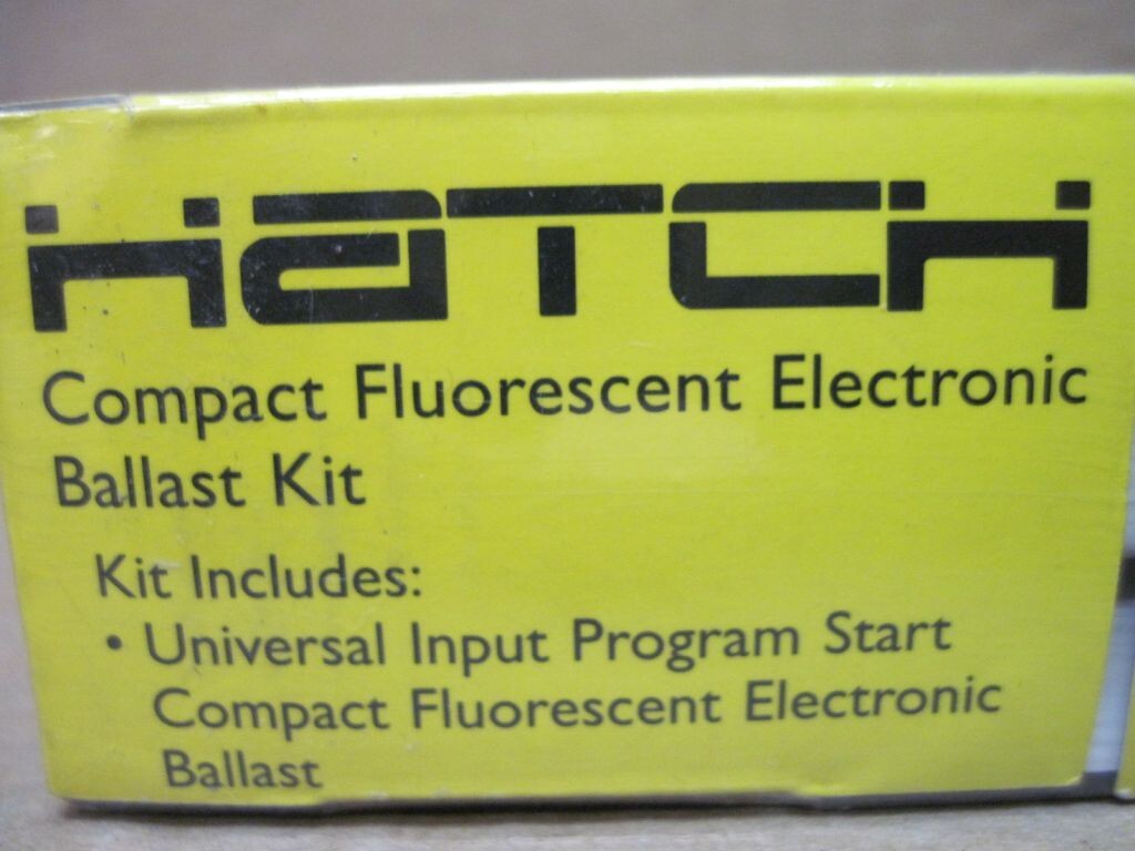 Hatch Fluorescent Electronic Ballast Kit Hc226ps/uv/d 26w 4-pin CFL 1 ...