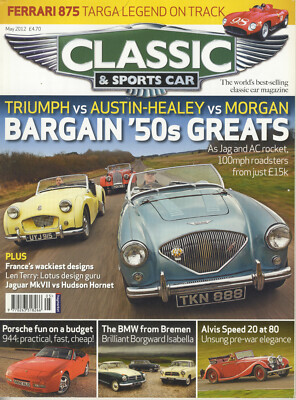 CLASSIC and SPORTSCAR 05/2012 TRIUMPH AUSTIN-HEALEY MORGAN PORSCHE 944 ...