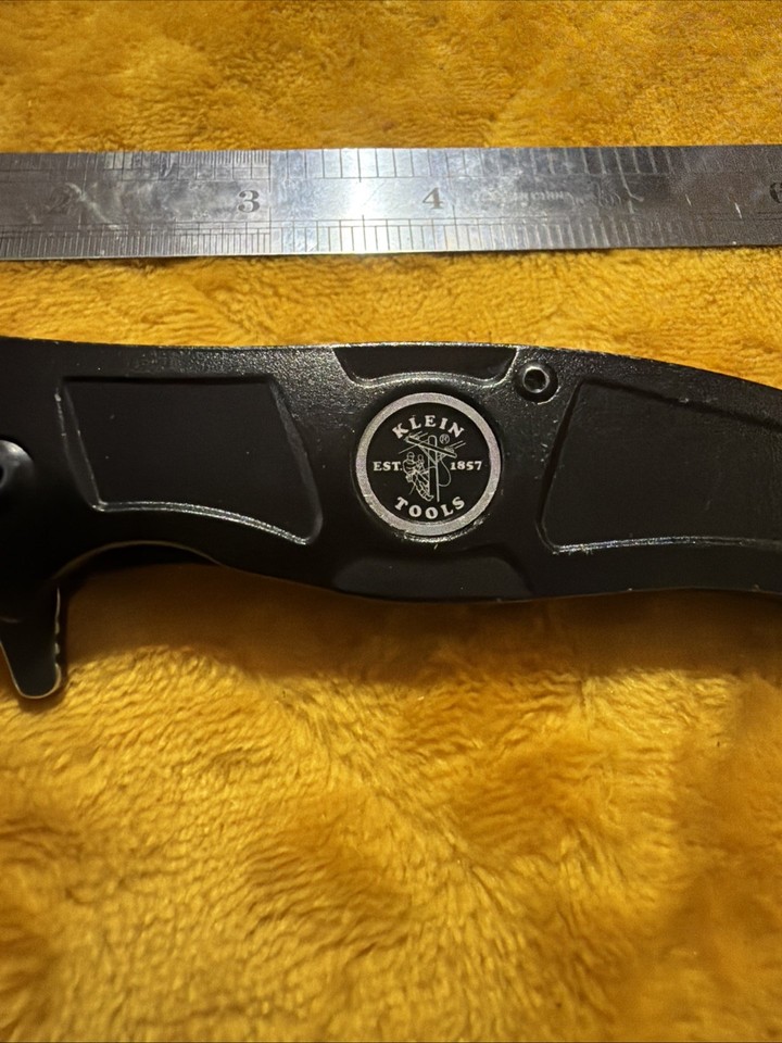 Klein Tools 44228 Framelock Folding Knife Electrician's Bearing Assist ...
