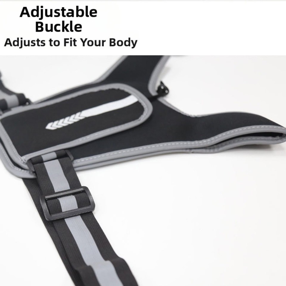 Running Backpack 360 Visibility Adjustable Chest Strap Low-Light ...