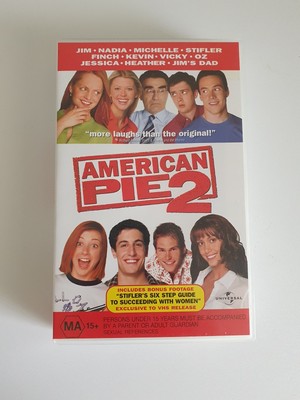 American Pie 2 VHS 2001 | Comedy Classic + Bonus Footage | VGC MA15 ...