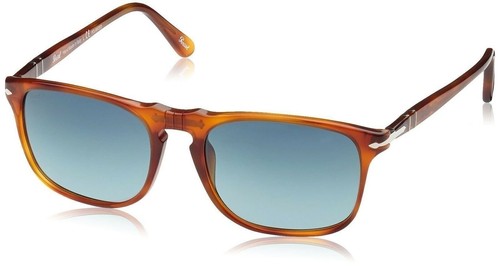 Persol Unisex PO3059S 96/S3 54mm Land of Siena/Polarized Gradient Blue ...
