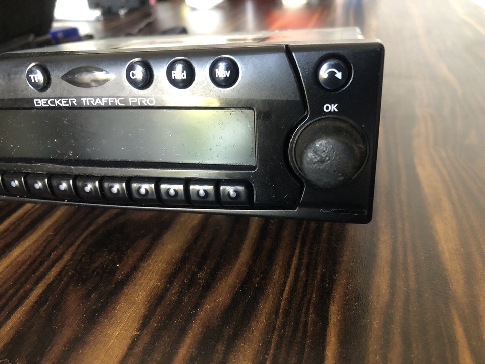 Mercedes Benz Becker Traffic Pro Becker BE4720 Auto Radio CD Disc ...