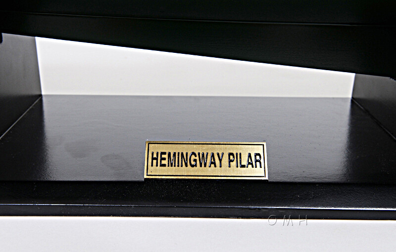 Hemingway™ Pilar Fishing Boat Wooden Boat Model Replica | eBay