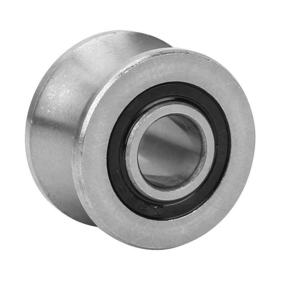 U22 U Shaped Round Bottom Track Pulley Bearing Sliding Rollers Bearing ...