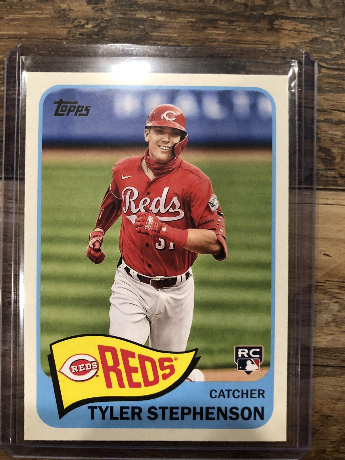 2021 Topps Series 2 Tyler Stephenson RC #T65-16 Insert 1965 Redux Reds | eBay