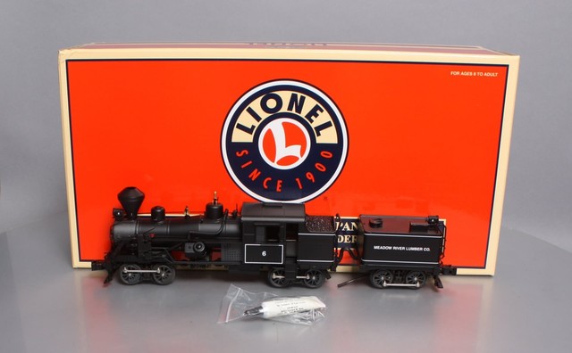 Lionel 6-38027 Meadow River Lumber Heisler Steam Locmotive - Black for ...