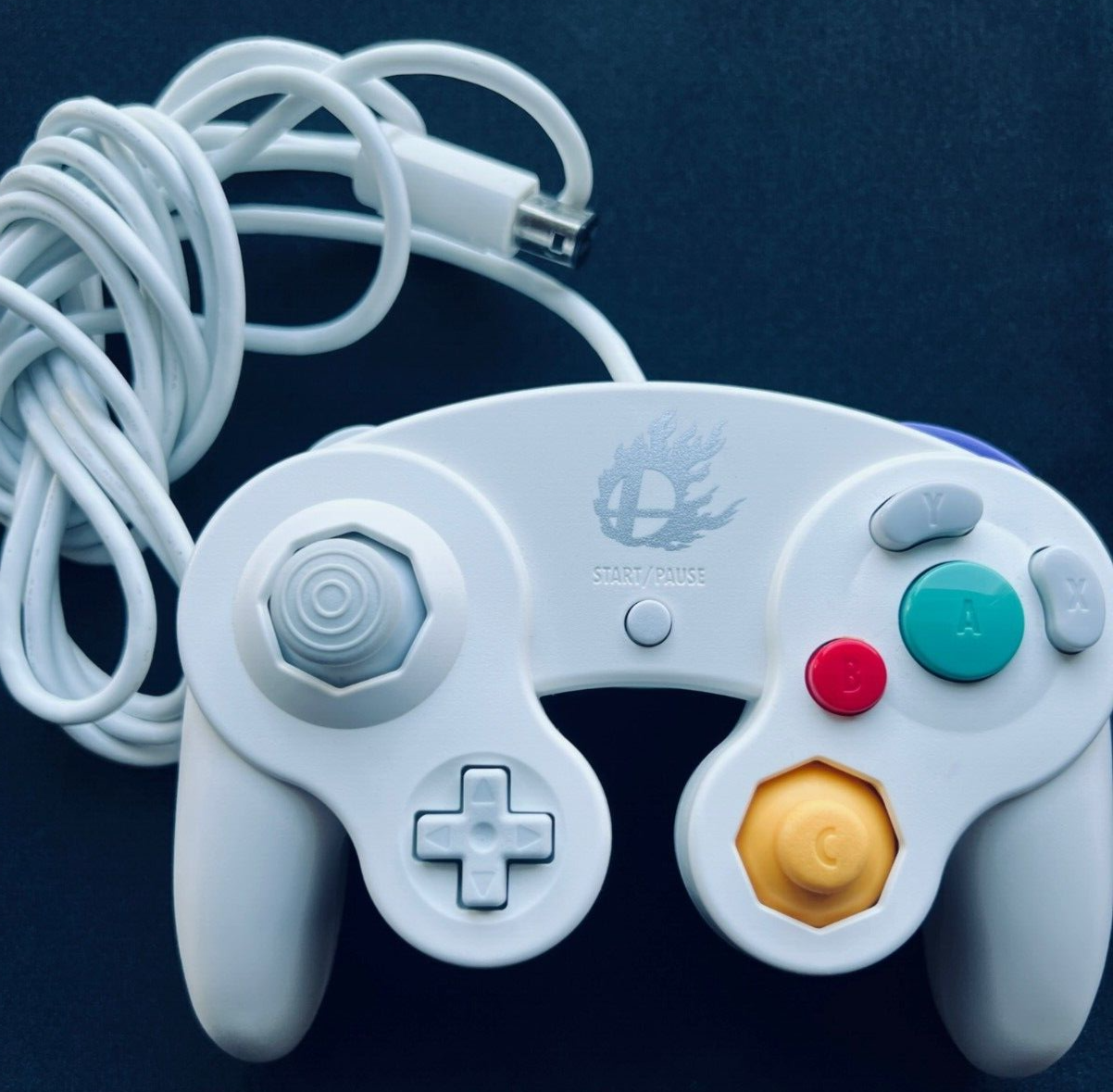 Nintendo GameCube Controller - White Super Smash Bros Edition Official ...