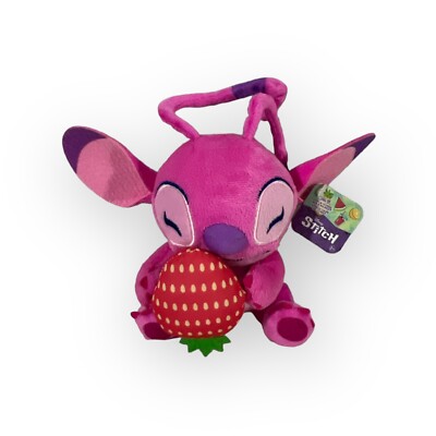 Just Play STITCH Disney Small 7-inch Plush Stuffed Animal Angel with ...