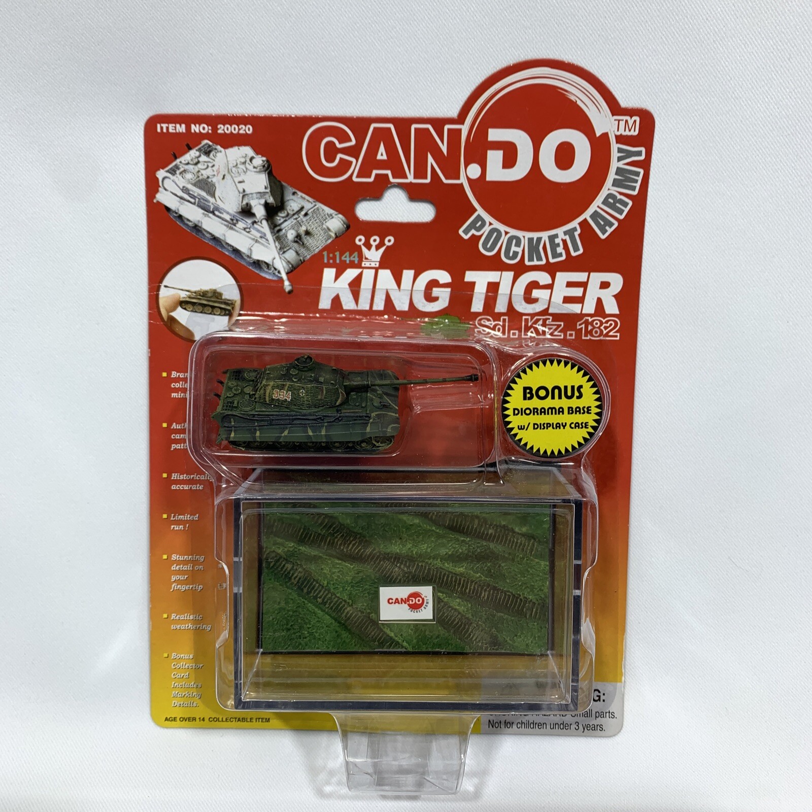 Cando Pocket Army King Tiger SD KFZ 503 Porsche Turret France 1944 1 ...