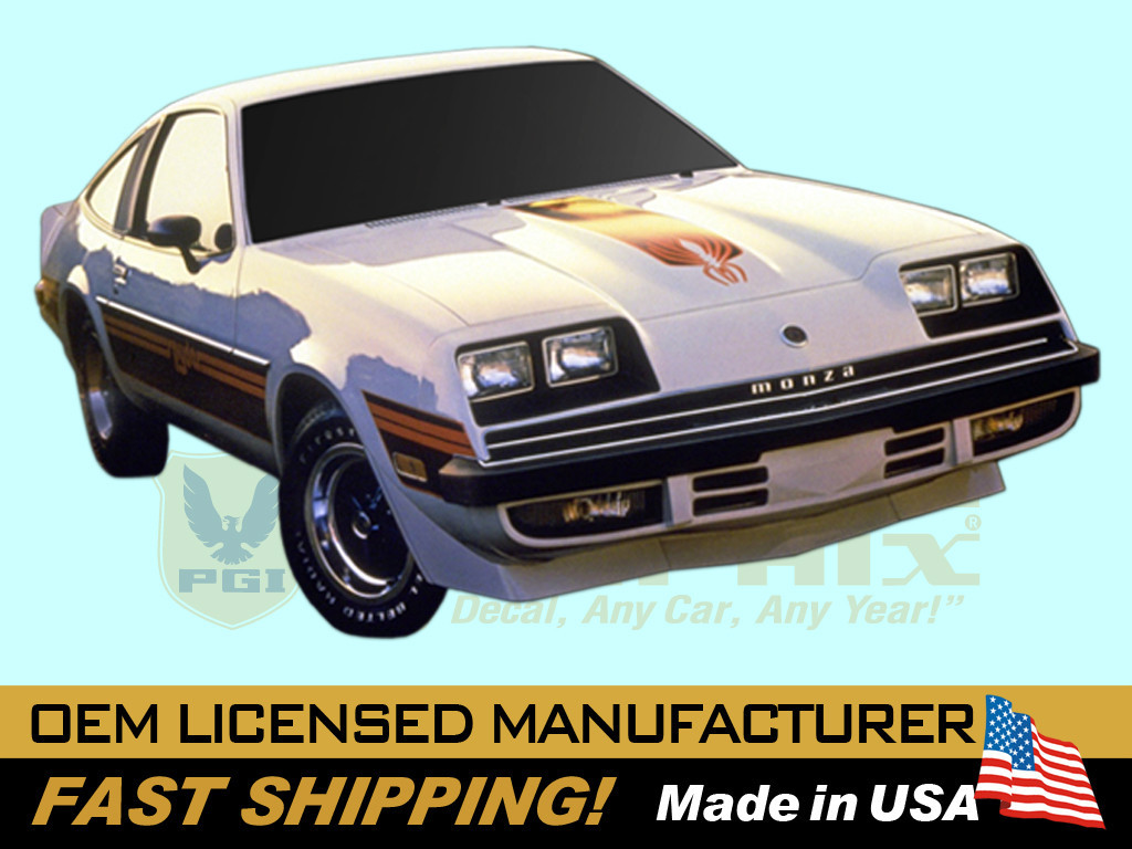 Chevy Monza Spyder Decals