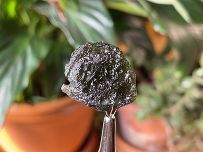 MOLDAVITE Raw Crystal - 11.5g - Raw Moldavite, Genuine Moldavite Stone ...