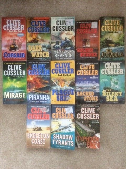 Oregon Files Series Set 1-13 Clive Cussler PB lot Typhoon Piranha | eBay