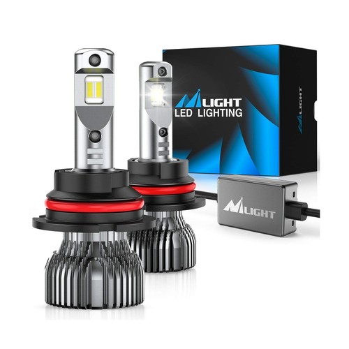 Nilight 9007 LED Headlight Bulbs, 9007/HB5 Hi/Lo Beam LED Headlight ...