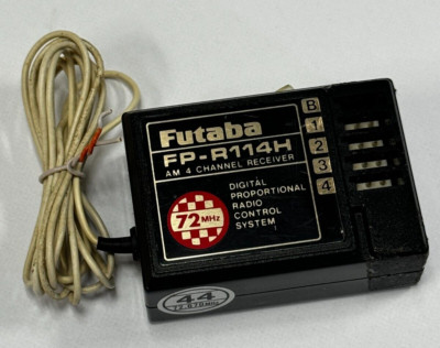 Really Nice Futaba R114H FP-R114H AM 72mhz RC Airplane Receiver RX J ...