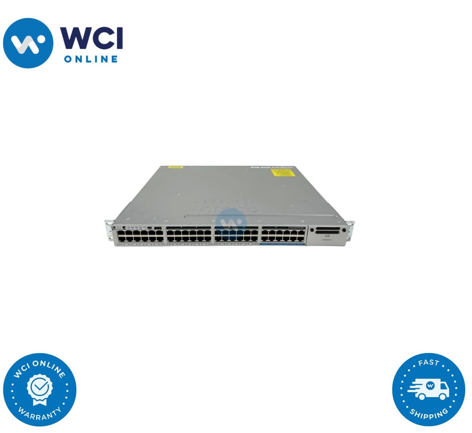 Cisco WS-C3850-12X48U-L 48x1G UPoE+ 12x10GbE RJ45-x1 AC Power Supply | eBay