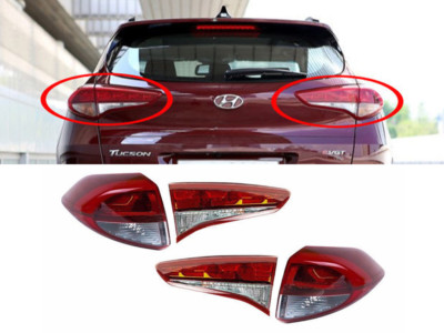 Genuine OEM LED Tail Lights Rear Lamp (Fits: HYUNDAI 2016-2018 Tucson ...