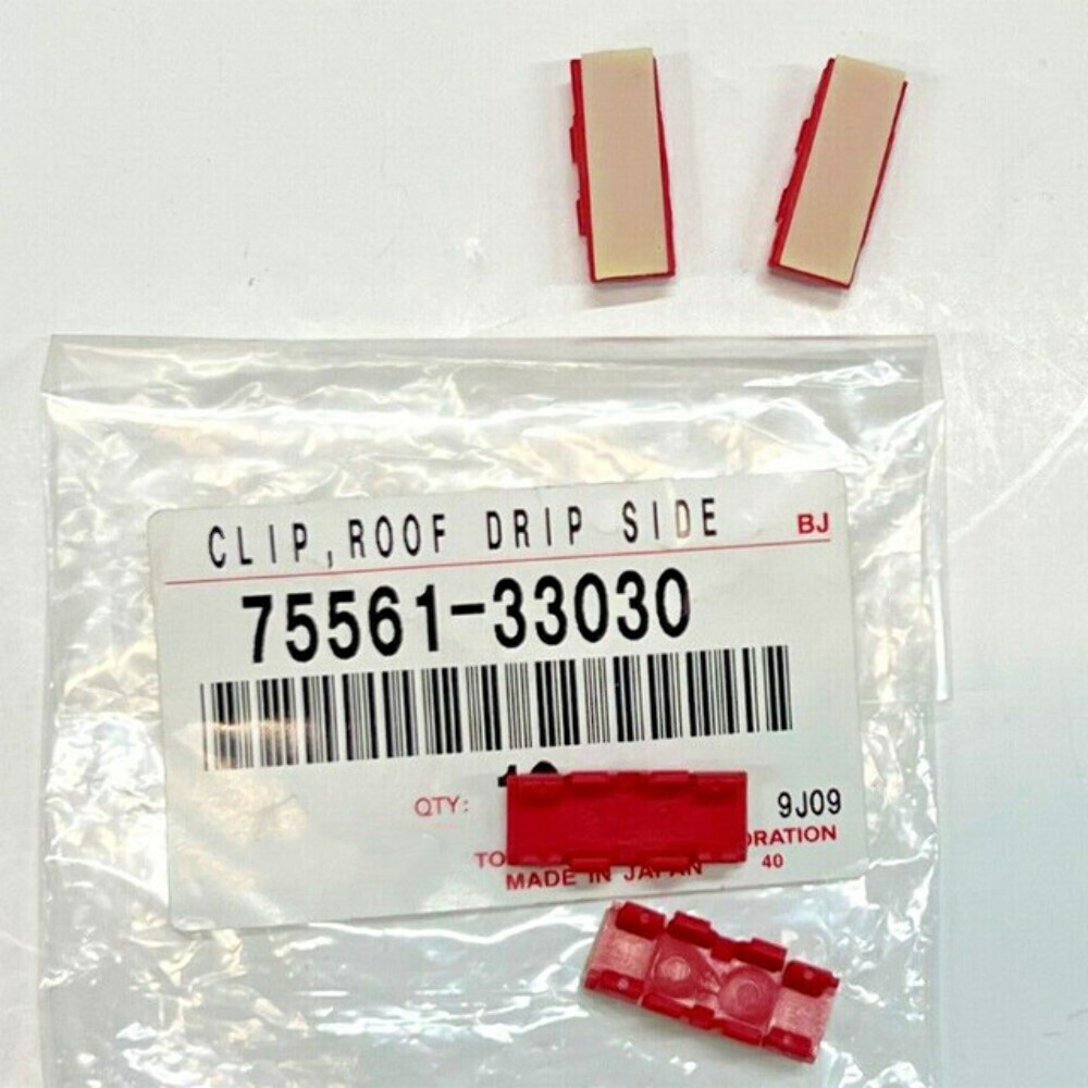 FACTORY LEXUS ES300h TOYOTA ROOF DRIP MOLDING CLIPS SET QTY 4 ...