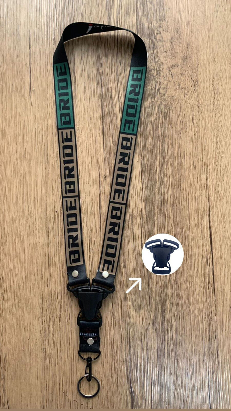 Bride Lanyard Seats Neck Strap JDM Keyring Llavero 19inch Multicolor | eBay