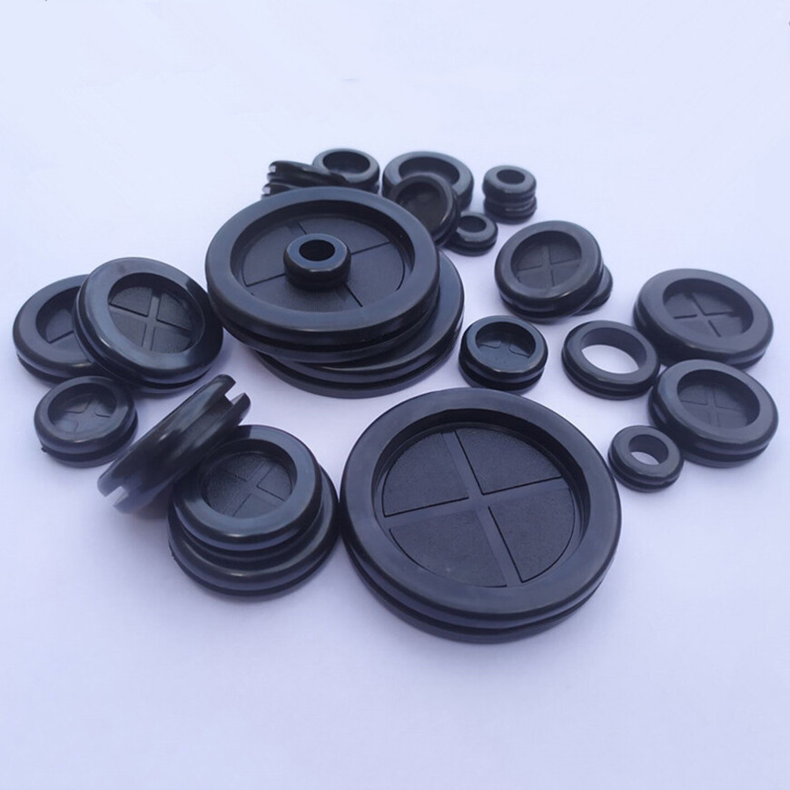 Blanking + Wiring Grommets, Rubber Open + Closed Grommet, Cable Hole ...