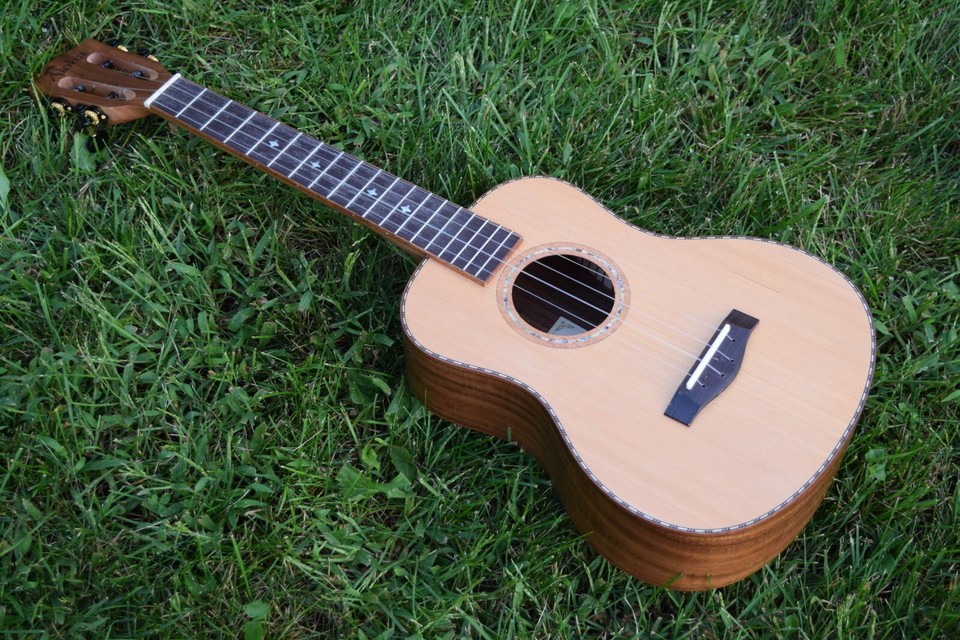 Solid Cedar & Koa Wood Ukulele with Accessories, (Canadian brand) | eBay