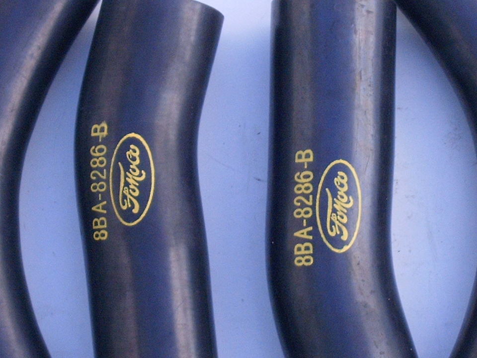1949 1950 1951 49 50 51 FORD CAR FLATHEAD RADIATOR HOSE KIT FORD SCRIPT ...