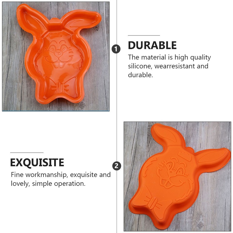 Silicone Baking Moulds Cartoon Character Cake Mold Rabbit Shaped ...