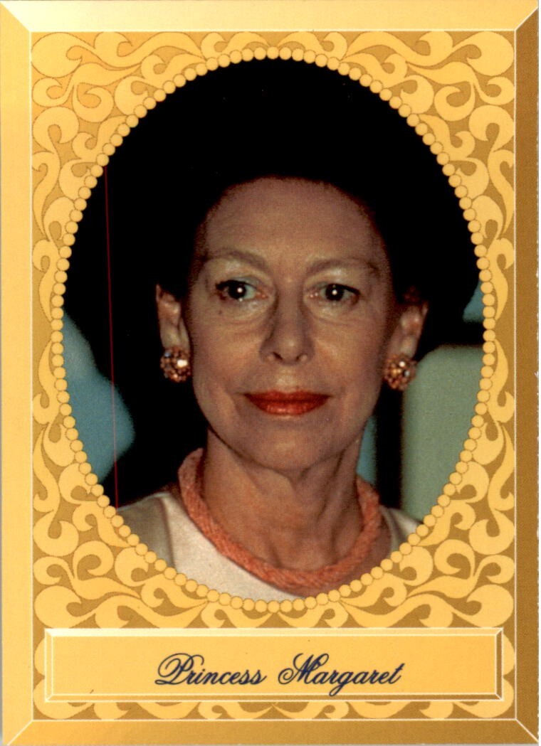 1993 Press Pass Royal Family Princess Margaret Trading Card # 99 MINT ...