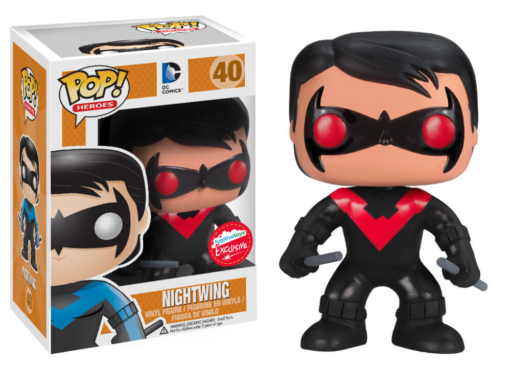 Funko Pop! Vinyl: DC Universe - Nightwing (Black/Red) #40 for sale ...