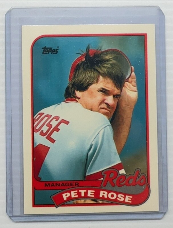 1989 Topps Pete Rose Manager #505 Cincinnati Reds | eBay