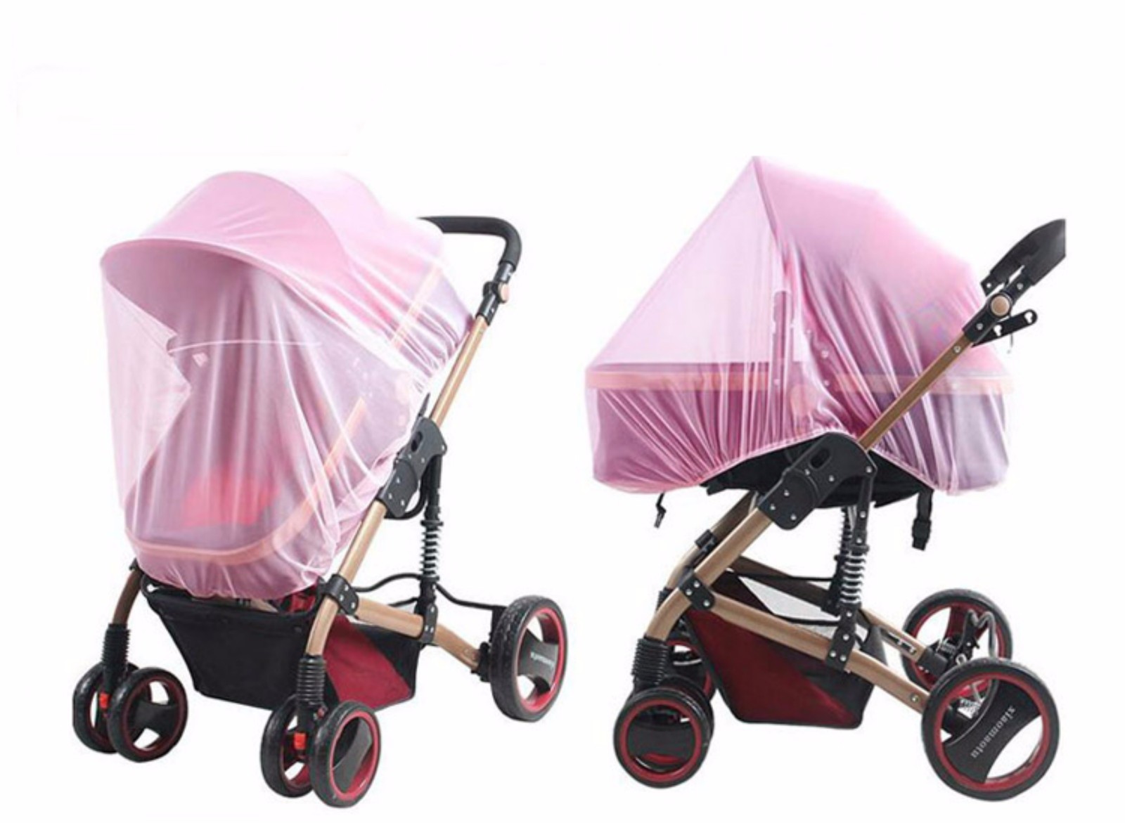 Universal Mosquito fly insect sun dust protect cover net mesh Pram ...