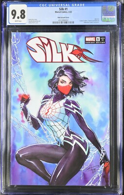 Silk #1 CGC 9.8 NM/M Rich Variant NM+ Mint Spider-Man 1 Silk 32 ...