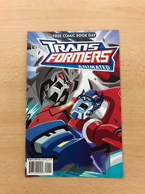 2009 IDW Transformers Animated FCBD Comic Book | eBay