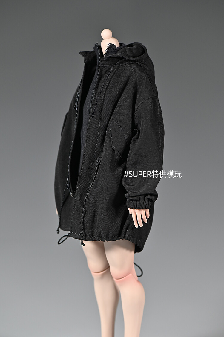 1/6 Scale Windbreaker Coat Model Fit 12" Female PH TBL Action Figure ...